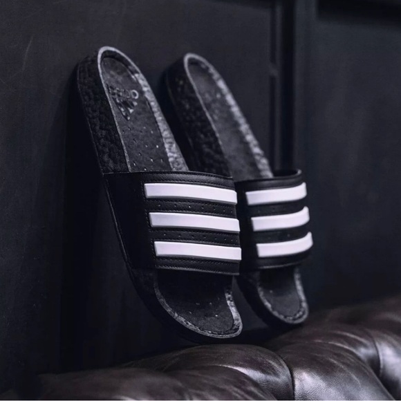 adidas | Shoes | Adidas Mens Boost Slide Black Color | Poshmark